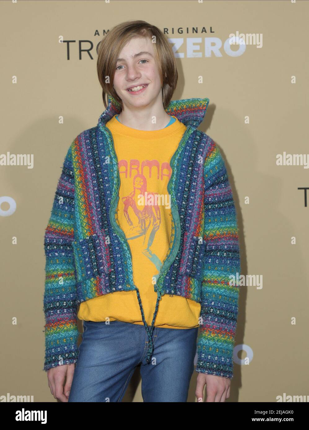 Charlie Shotwell at the Amazon Studios Troop Zero Los Angeles Premiere ...