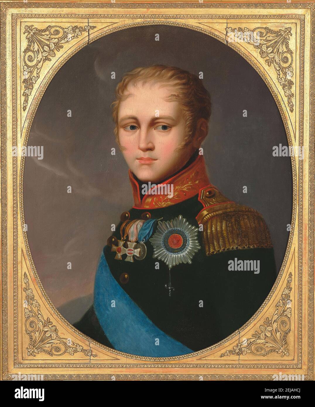 Portrait of Emperor Alexander I (1777-1825). Museum: PRIVATE COLLECTION ...