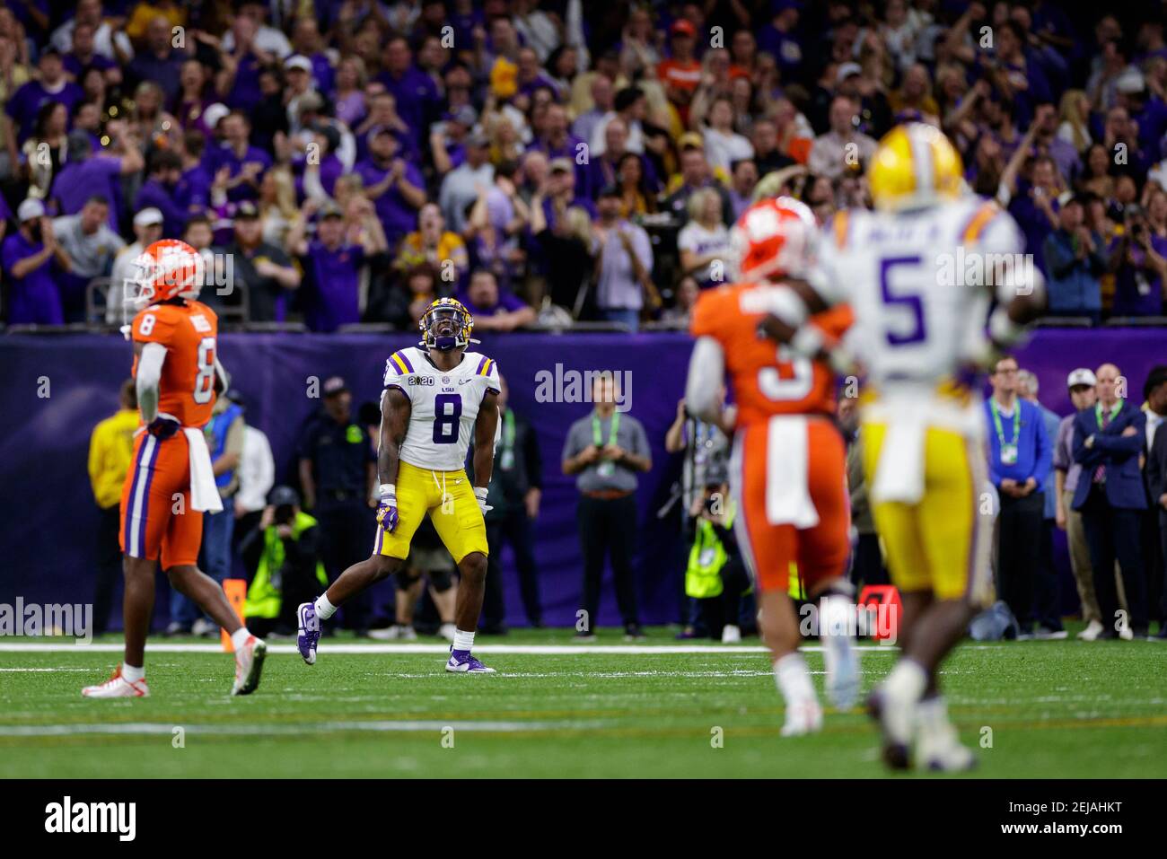 Patrick queen lsu hi-res stock photography and images - Alamy