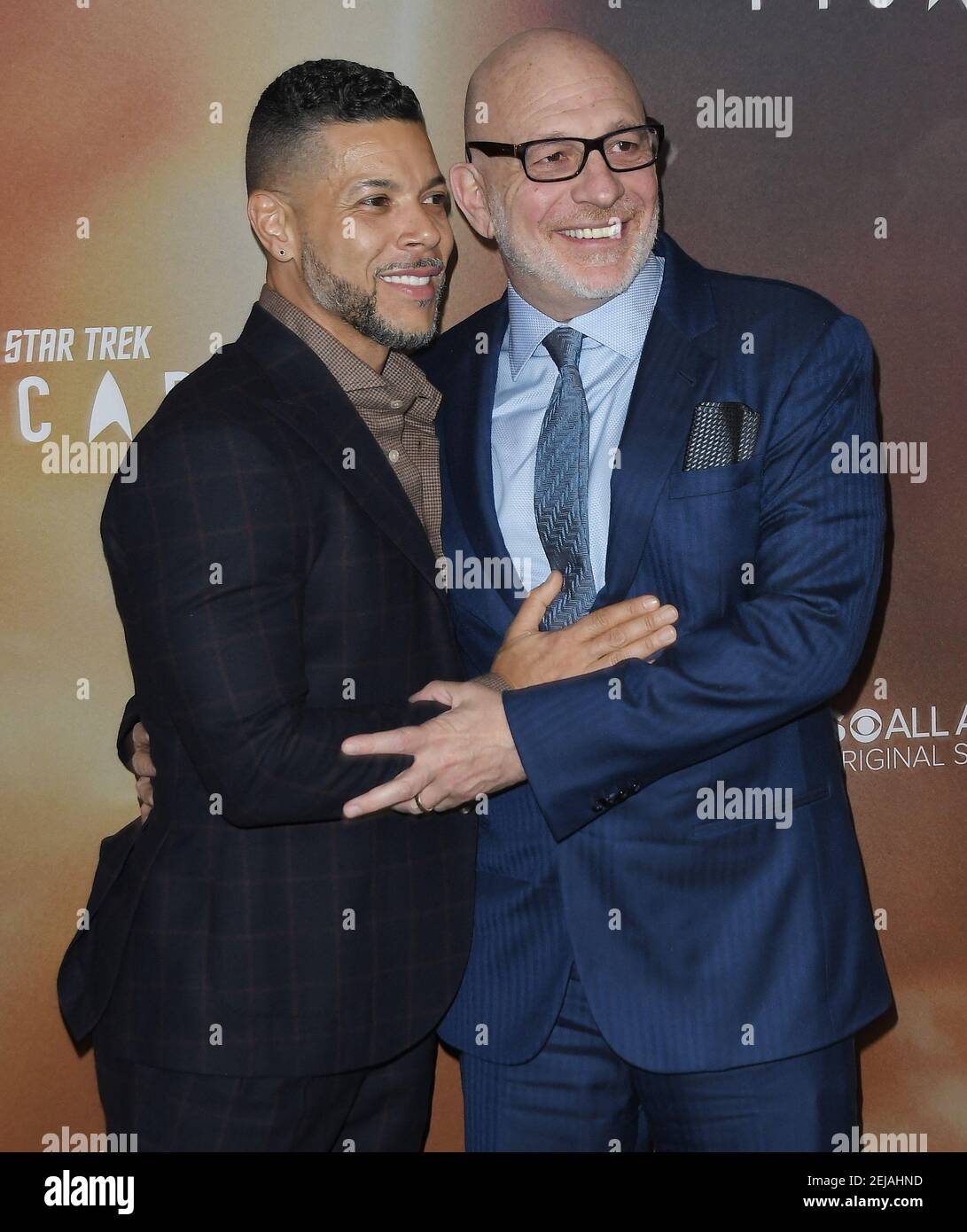 (L-R) Wilson Cruz and Akiva Goldsman at the CBS All Access' STAR TREK ...