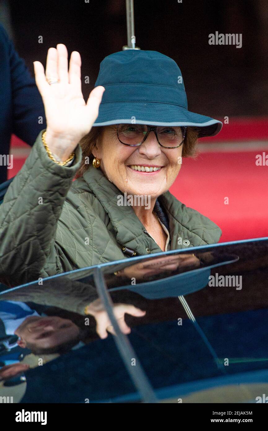 Princess Margriet arrive for the traditional New Year's reception for ...