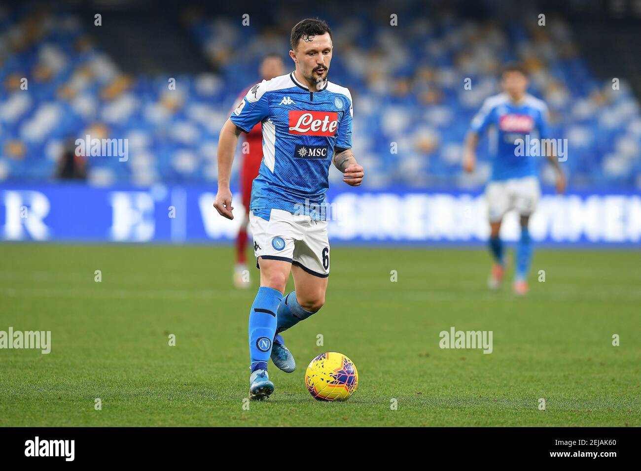 Mario Rui (SSC Napoli) during the match Napoles v Perugia, of Copa d ...