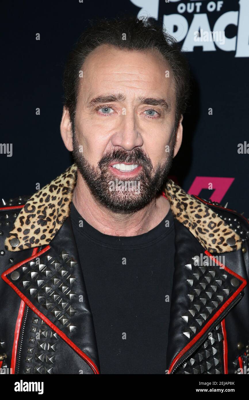 Nicolas Cage attends the Los Angeles Special Screening Of Color Out Of ...