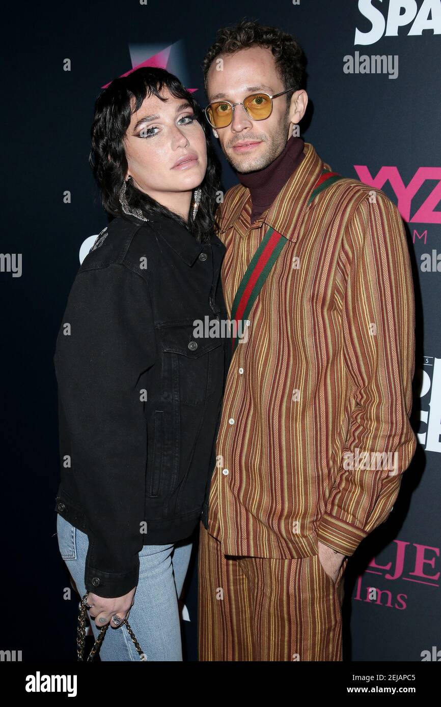 Kesha, Stephen Wrabel attend the Los Angeles Special Screening Of Color ...