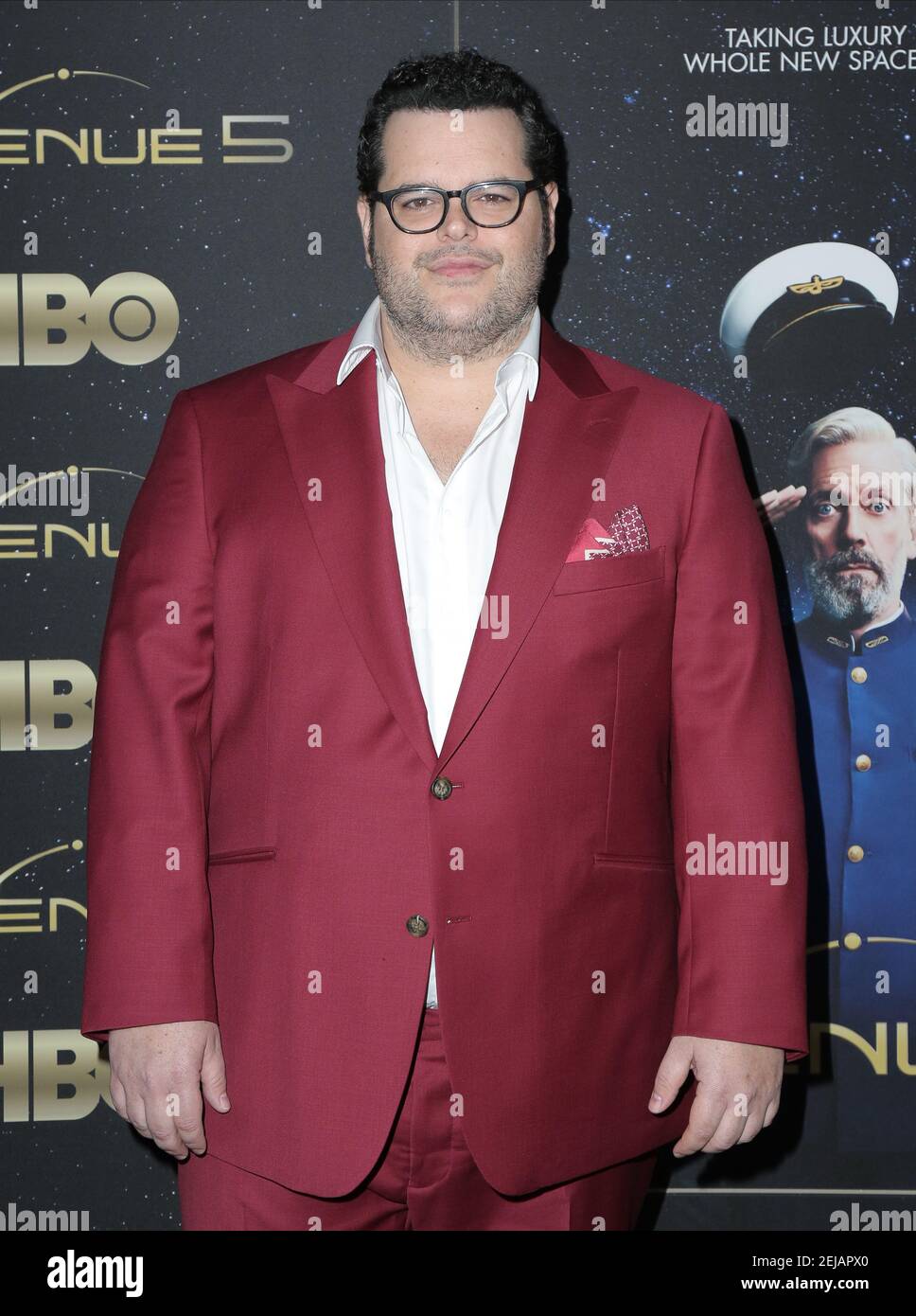 Josh Gad at HBO Series AVENUE 5 Los Angeles Premiere held at the Avalon on January 14, 2020 in ...