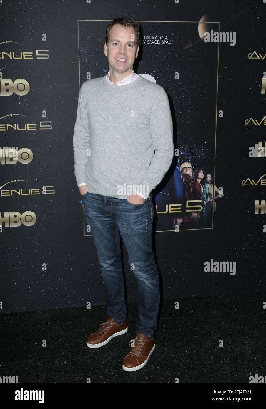 Casey Bloys at HBO Series AVENUE 5 Los Angeles Premiere held at the ...