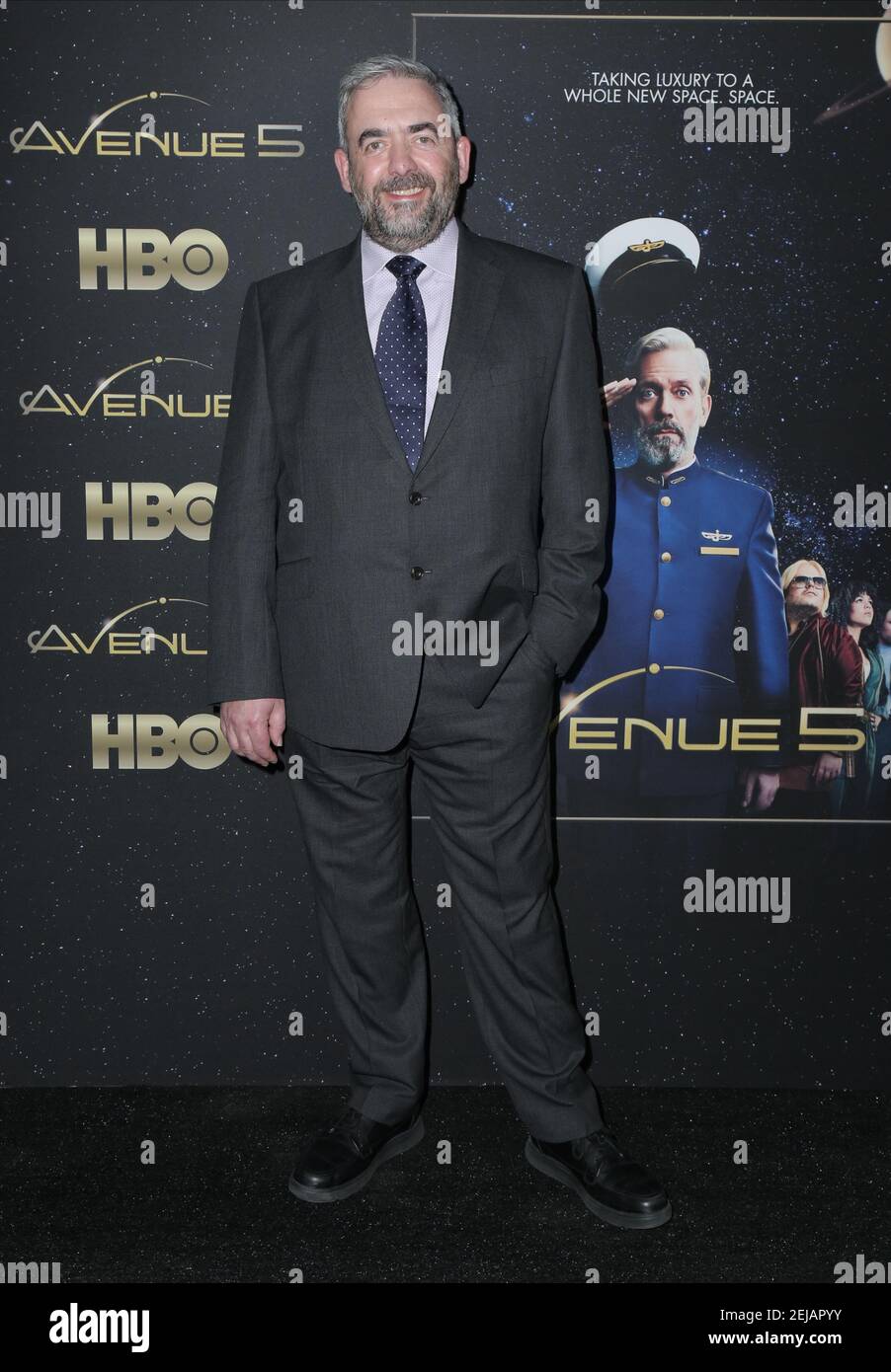 Simon Blackwell at HBO Series AVENUE 5 Los Angeles Premiere held at the ...