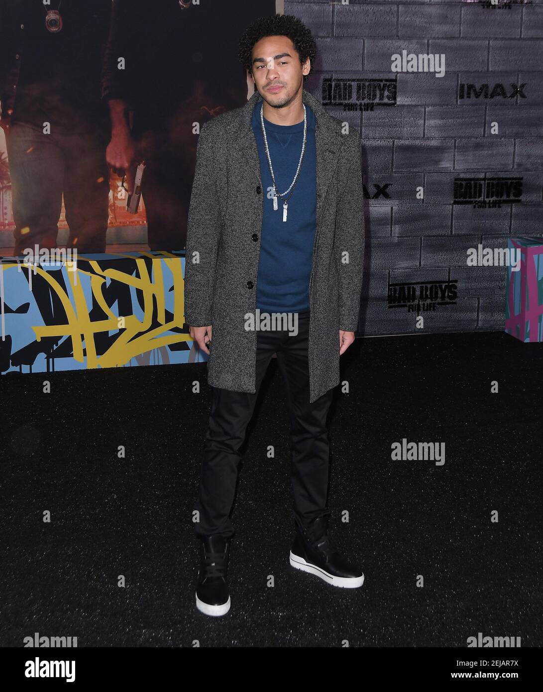 Trey Smith arrives at the BAD BOYS FOR LIFE Los Angeles Premiere held ...