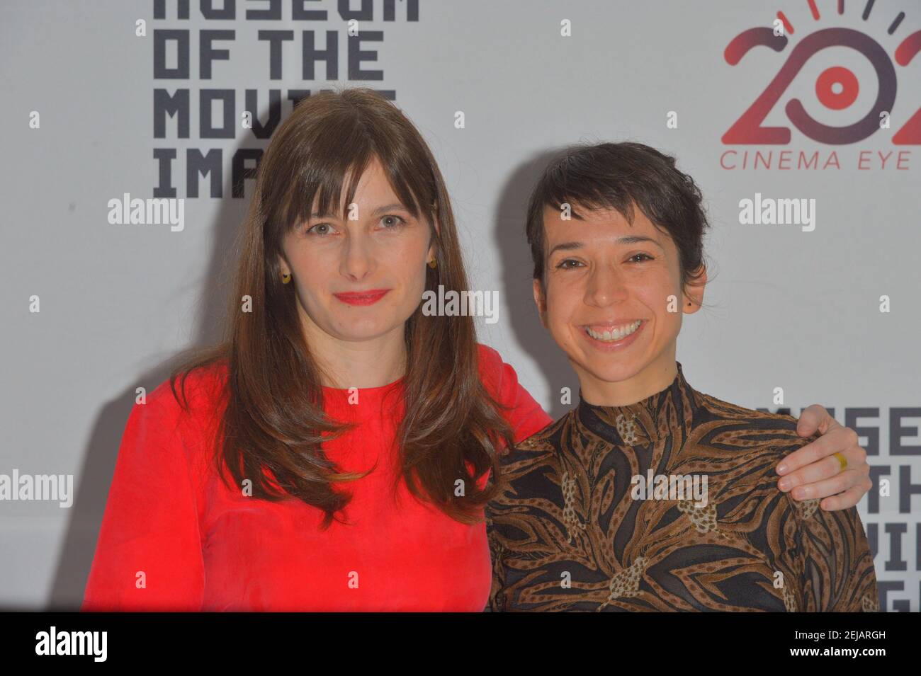 Brett Story and Danielle Varga attend the Cinema Eye 2020 Awards ...