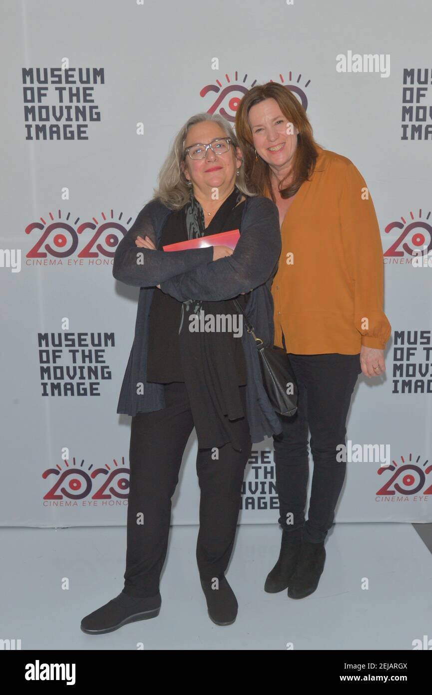 Carol Dysinger and Molly Thompson attend the Cinema Eye 2020 Awards ...