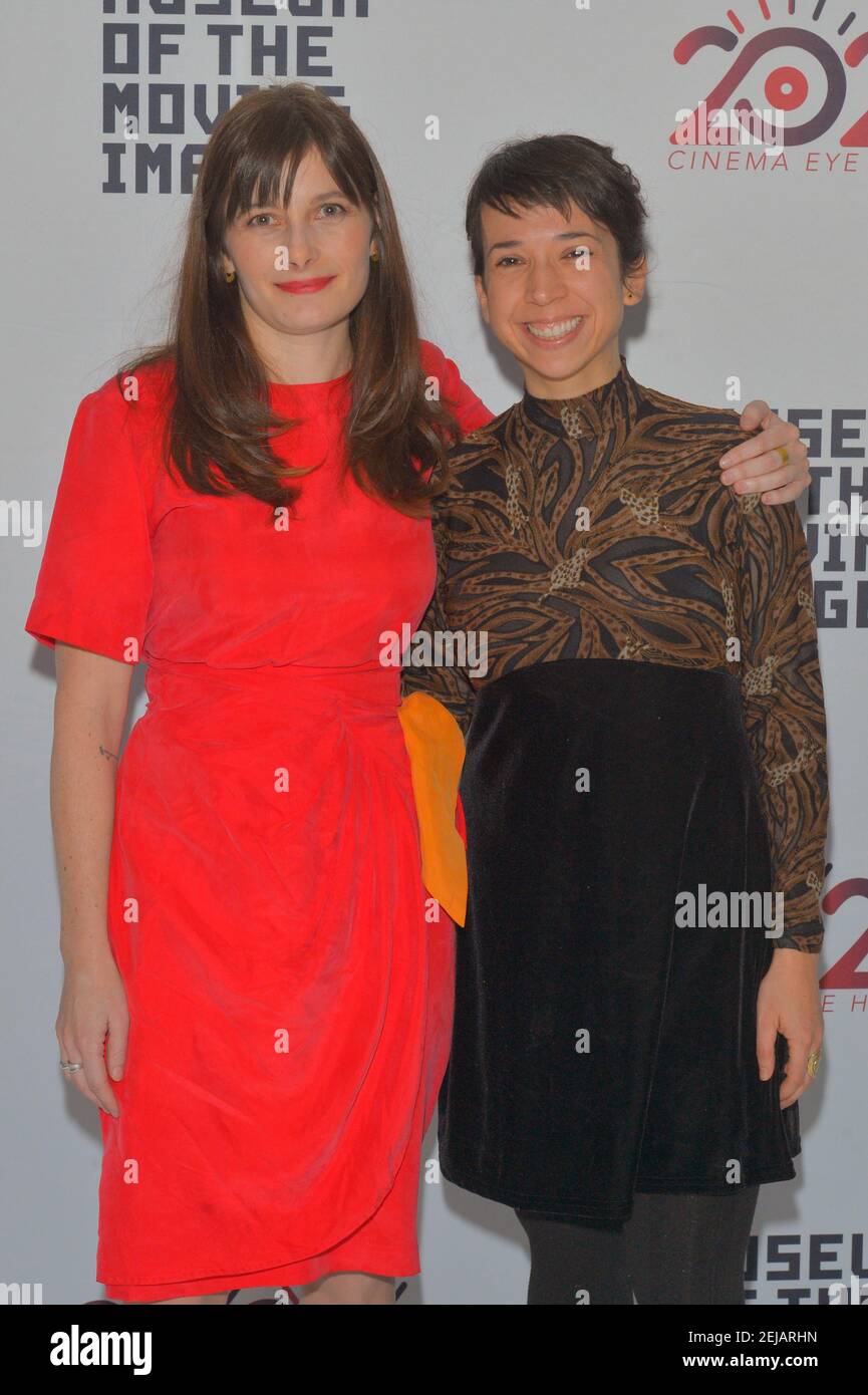 Brett Story and Danielle Varga attend the Cinema Eye 2020 Awards ...