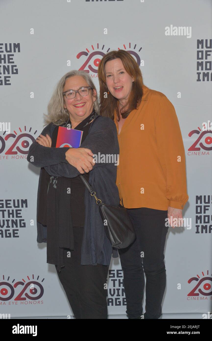 Carol Dysinger and Molly Thompson attend the Cinema Eye 2020 Awards ...