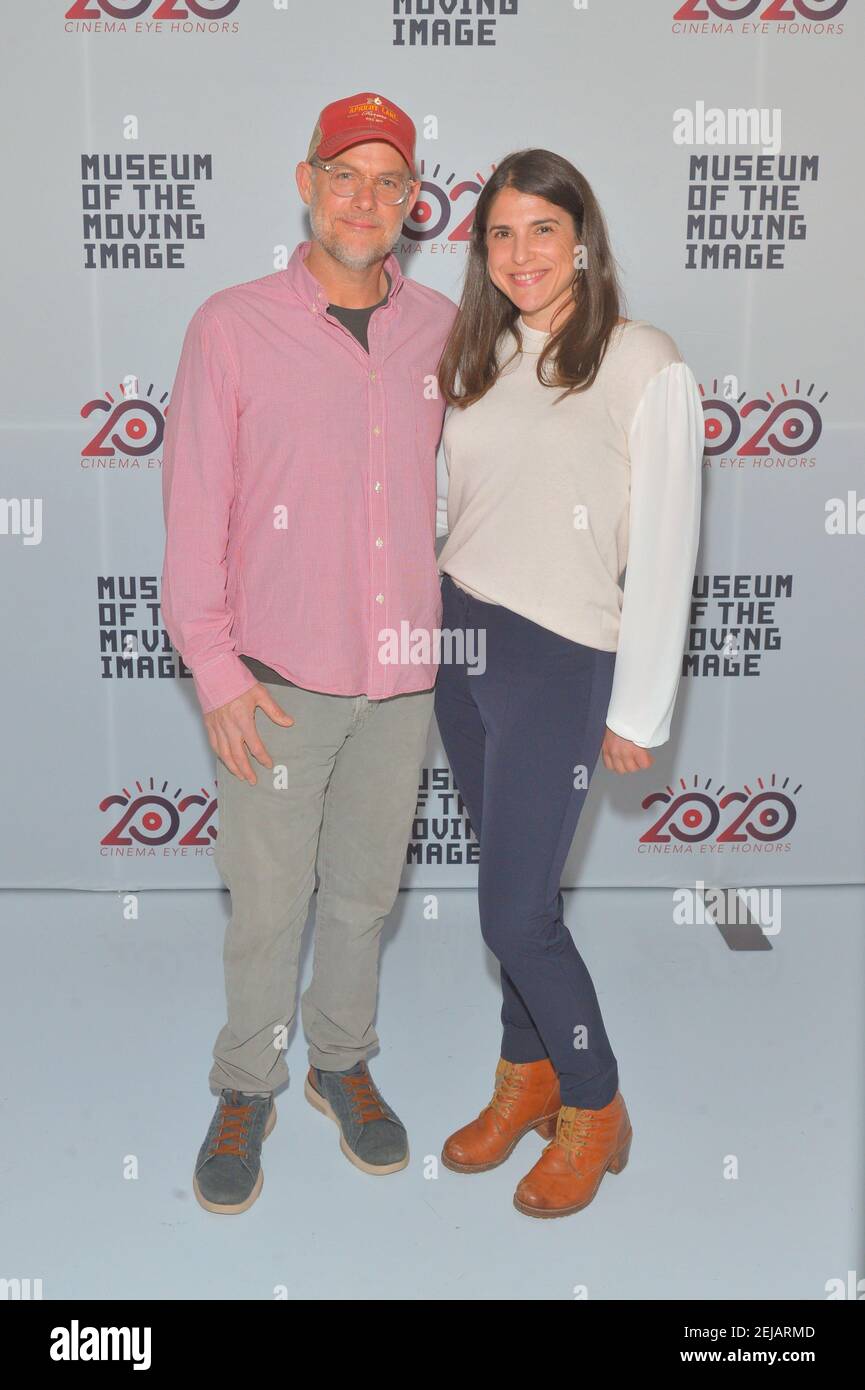 John Chester and Sandra Keats attend the Cinema Eye 2020 Awards ...