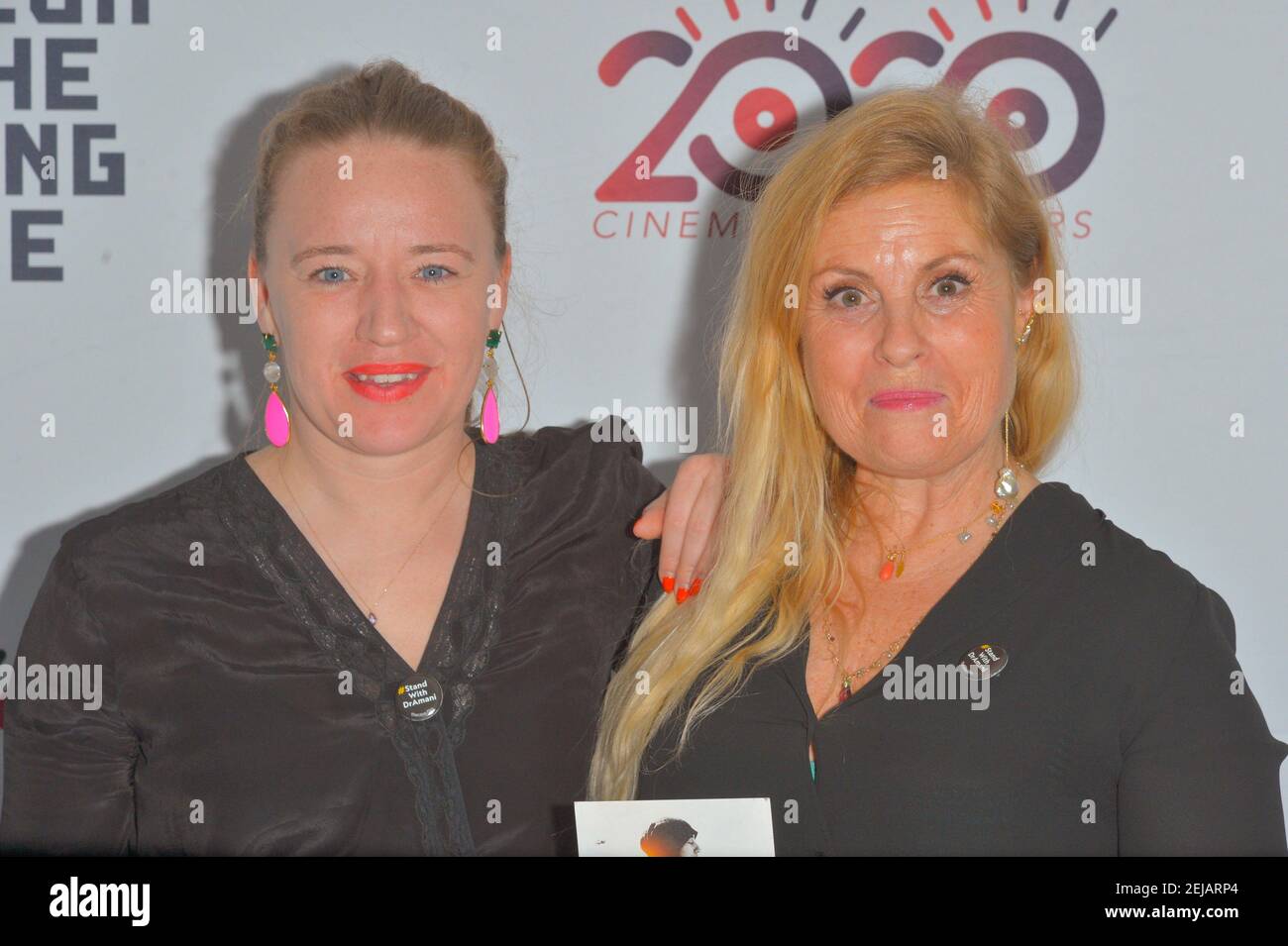 Kirstine Barfod and Sigrid Dyekjær attend the Cinema Eye 2020 Awards ...