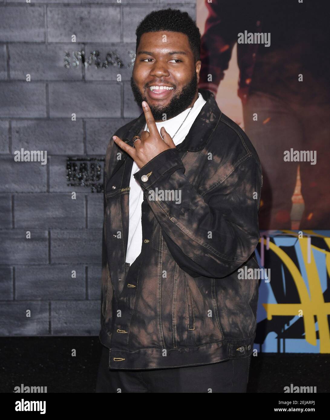 Khalid arrives at the BAD BOYS FOR LIFE Los Angeles Premiere held at ...