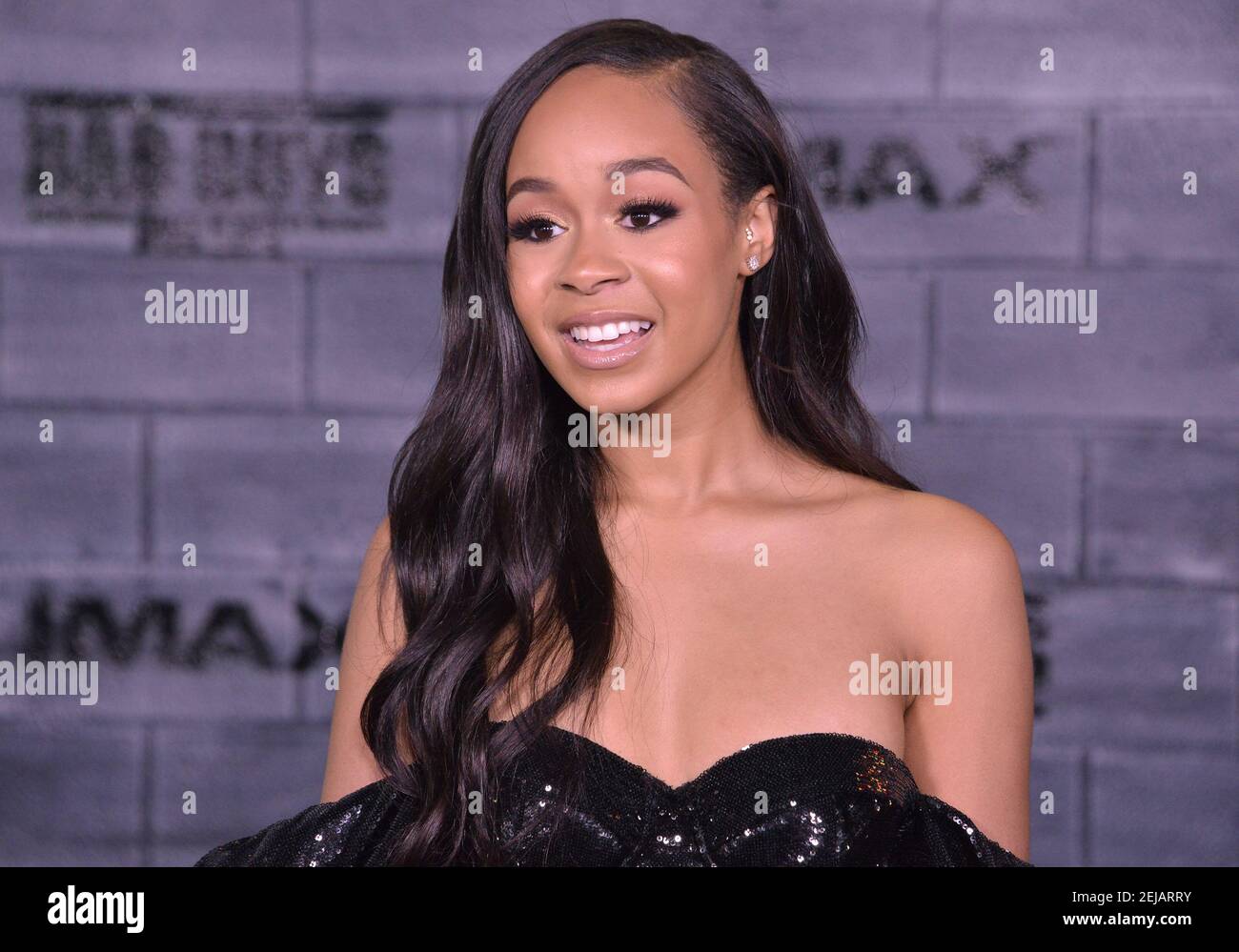 Jasmine Lawrence arrives at the BAD BOYS FOR LIFE Los Angeles Premiere ...