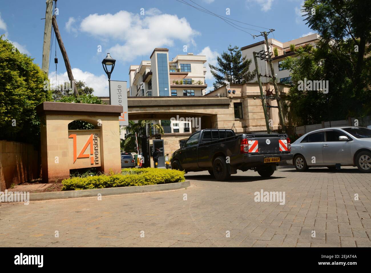 Entrance to Dusit D2 complex. January 15th 2020 marks the first ...