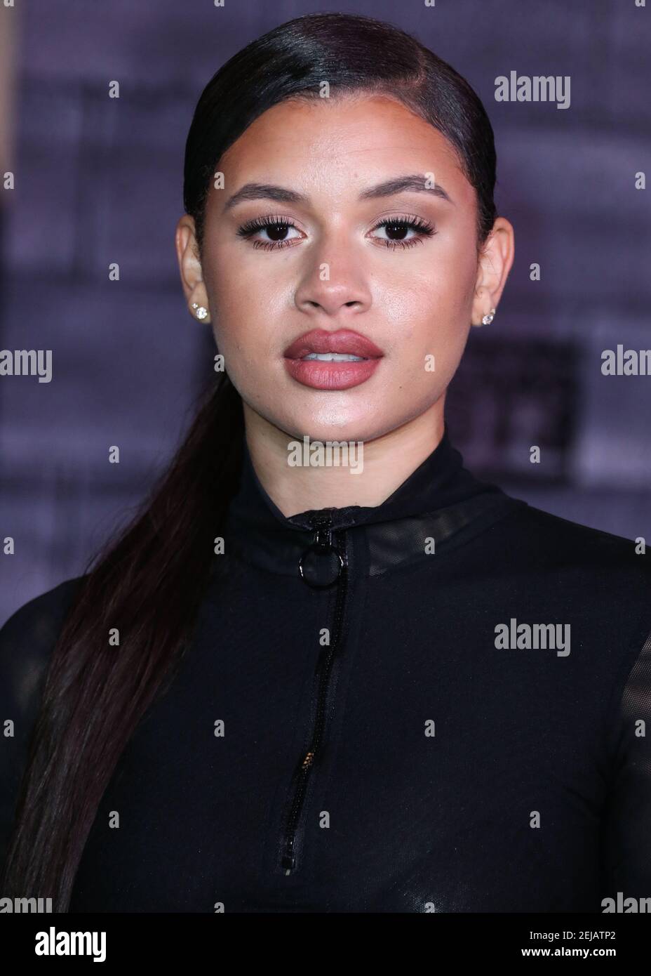 HOLLYWOOD, LOS ANGELES, CALIFORNIA, USA - JANUARY 14: Denise Rodriguez ...