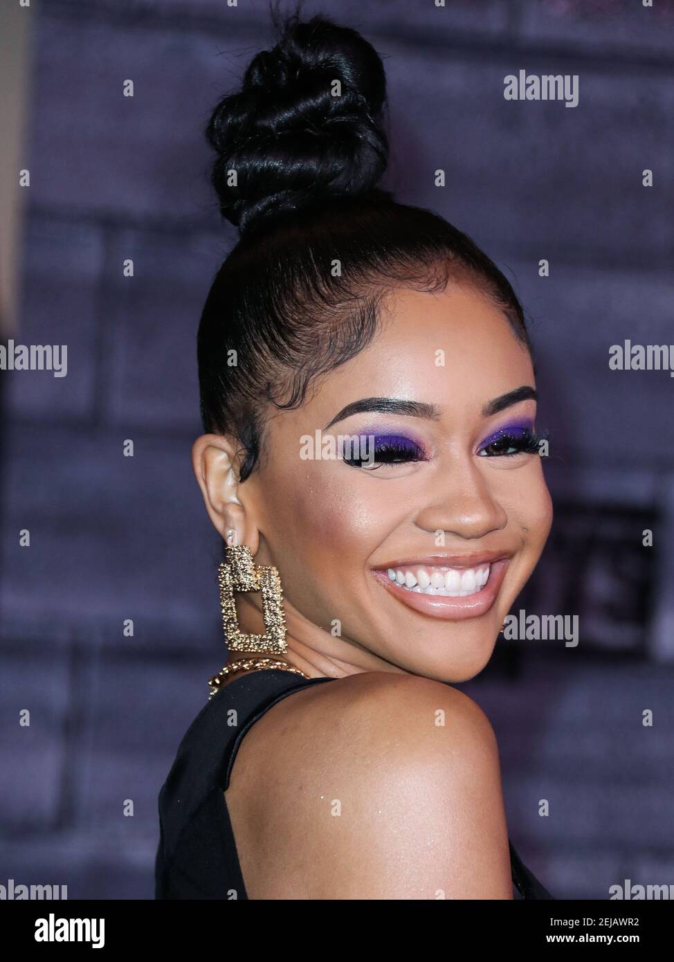 HOLLYWOOD, LOS ANGELES, CALIFORNIA, USA - JANUARY 14: Rapper Saweetie ...
