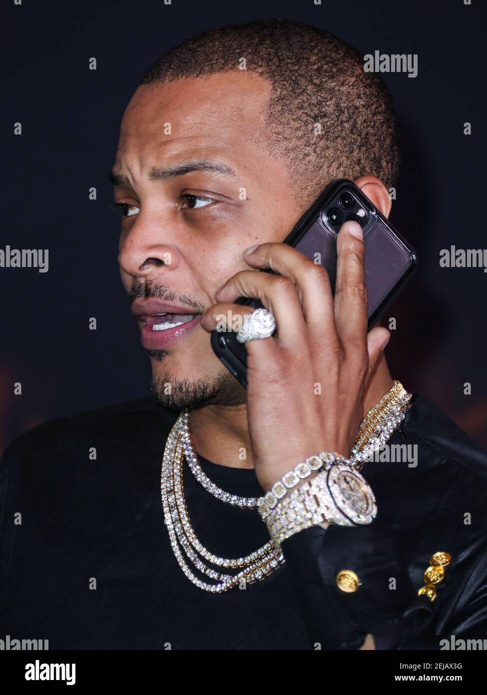 HOLLYWOOD, LOS ANGELES, CALIFORNIA, USA - JANUARY 14: Rapper T.I ...