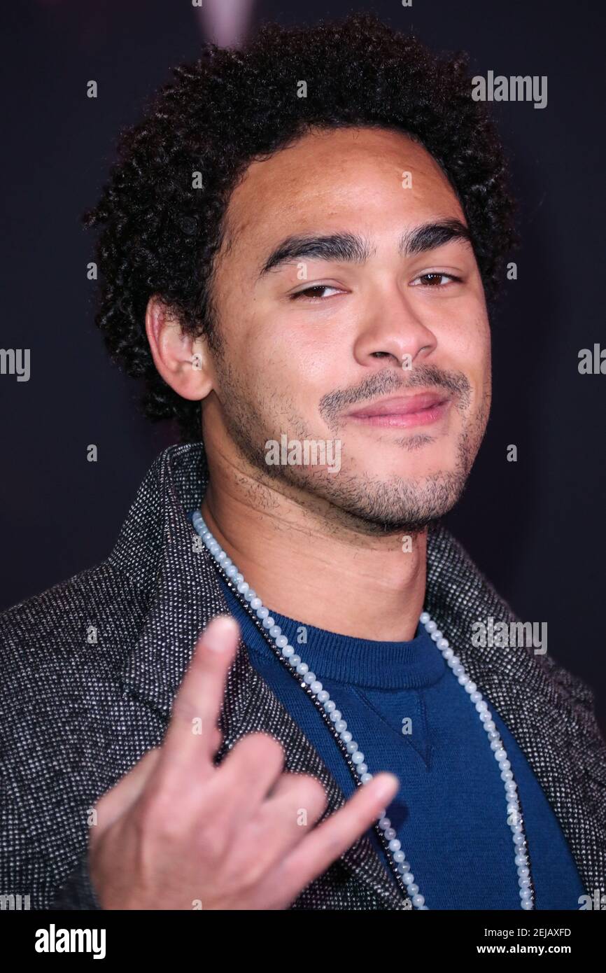 HOLLYWOOD, LOS ANGELES, CALIFORNIA, USA - JANUARY 14: Trey Smith ...