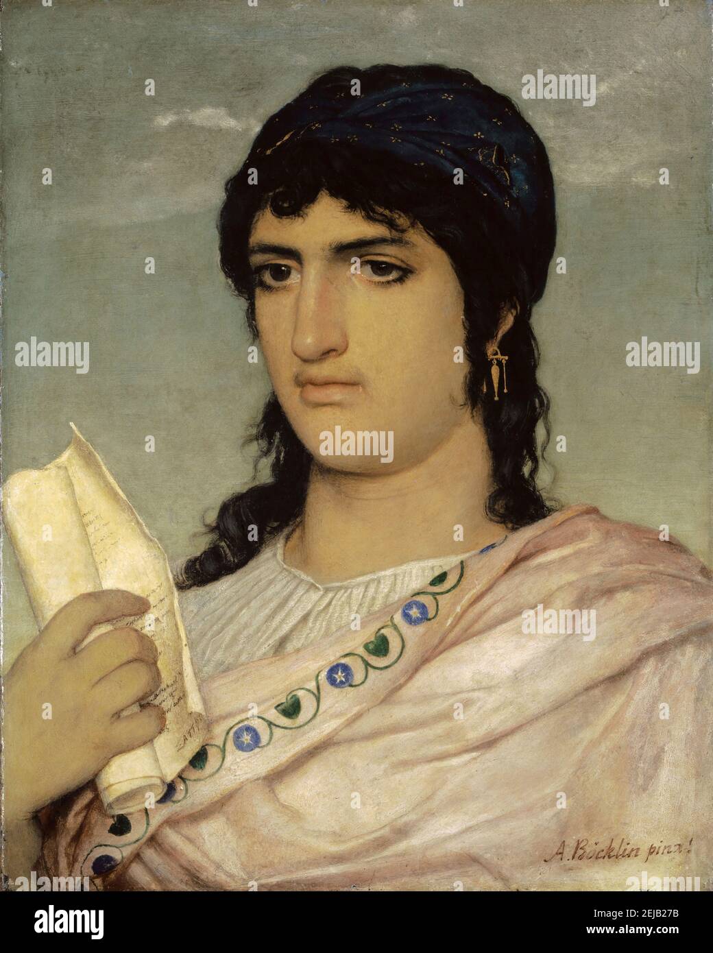 Sappho painting hi-res stock photography and images - Alamy