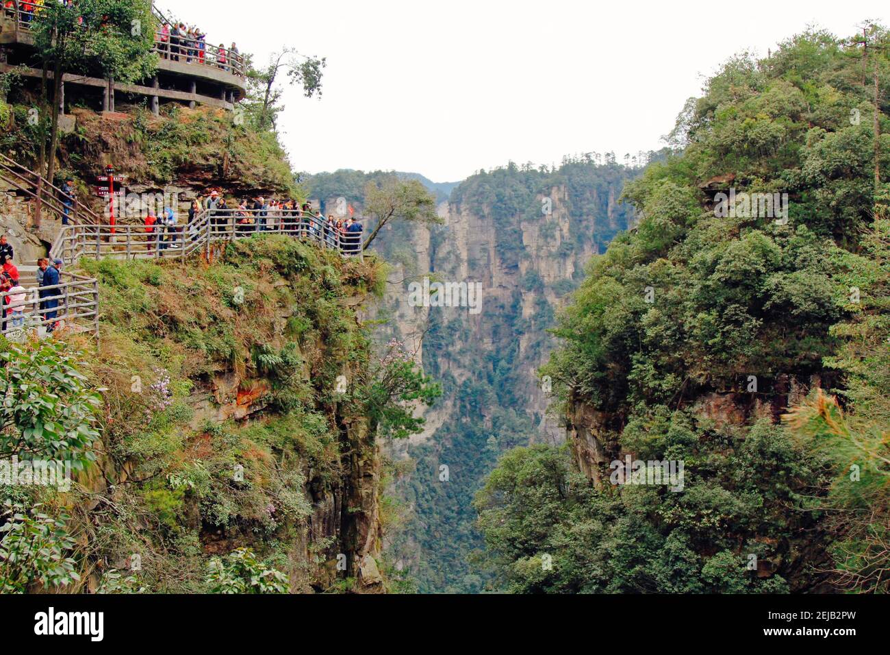 Hunan,CHINA-With the popularity of the "avatar" sequel, the alien scene ...