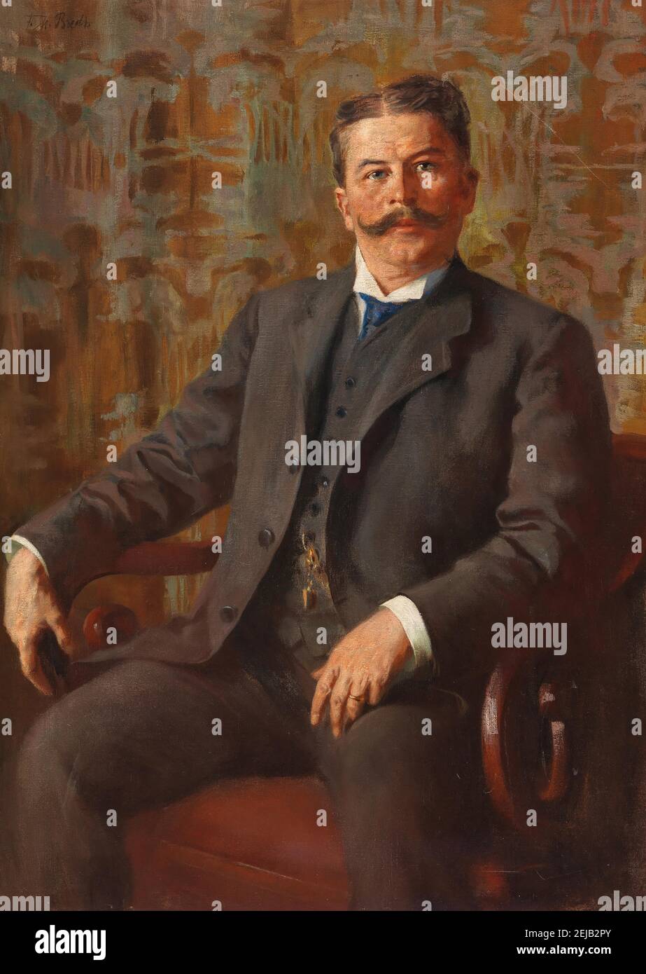 Self-Portrait. Museum: PRIVATE COLLECTION. Author: FERDINAND MAX BREDT ...