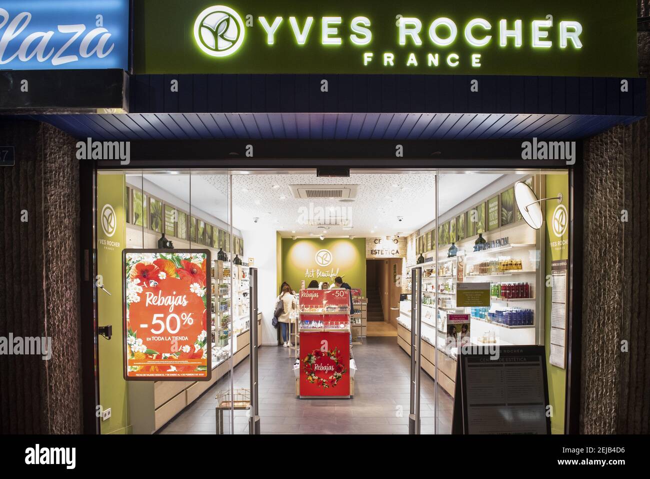 French multinational cosmetics and beauty brand, Yves Rocher, store ...