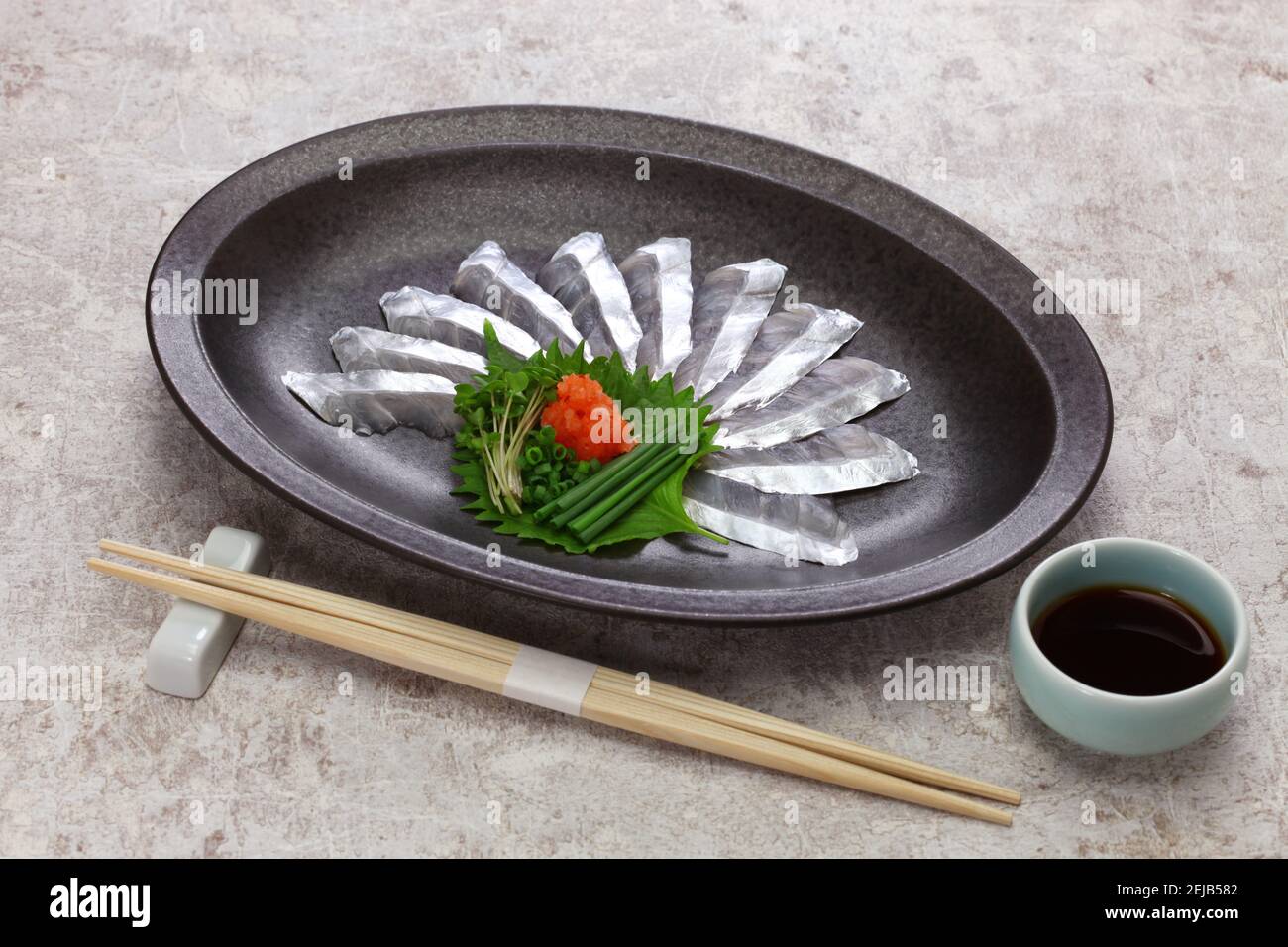 cutlassfish ( tachiuo ) sashimi, japanese cuisine Stock Photo - Alamy