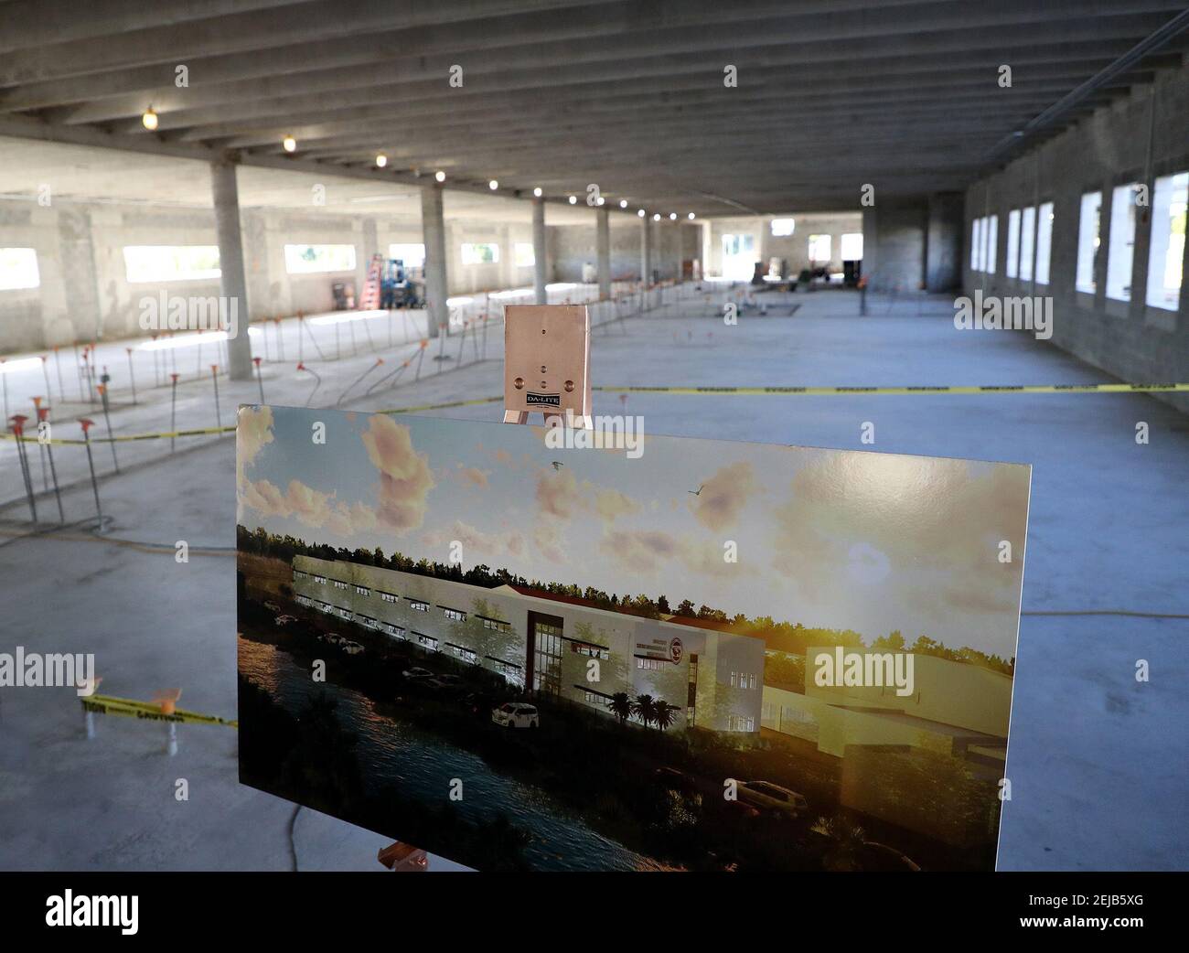 A first look at the classroom building construction at Marjory Stoneman ...