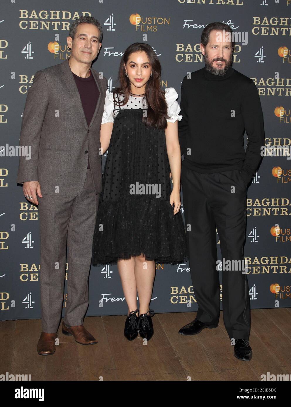 Waleed Zuaiter, July Namir and Bertie Carvel attend the Launch ...