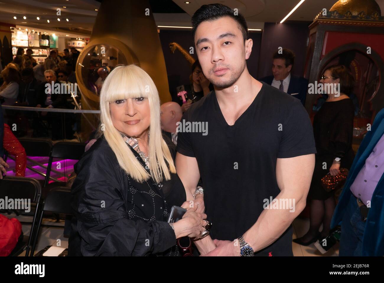 Shelly Bromfield and Guest attend the KTM Once Upon A Runway - A Toy ...