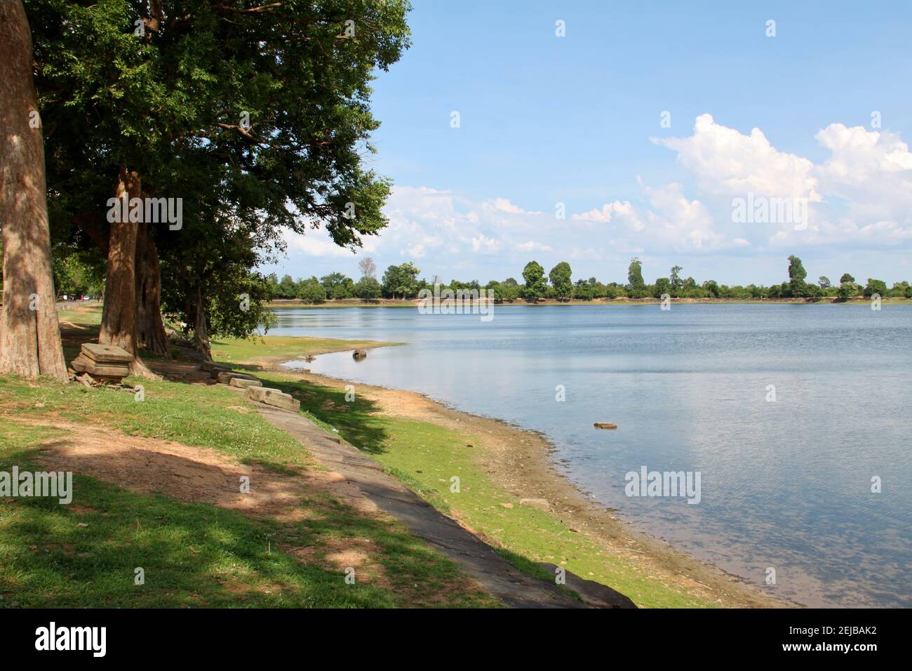 West Baray at Angkor Wat, Cambodia Stock Photo - Alamy