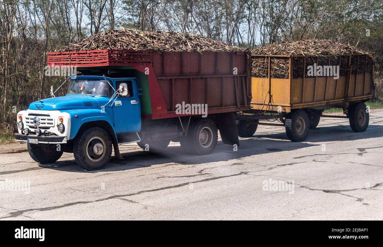 Sugar cane transportation hi-res stock photography and images - Alamy