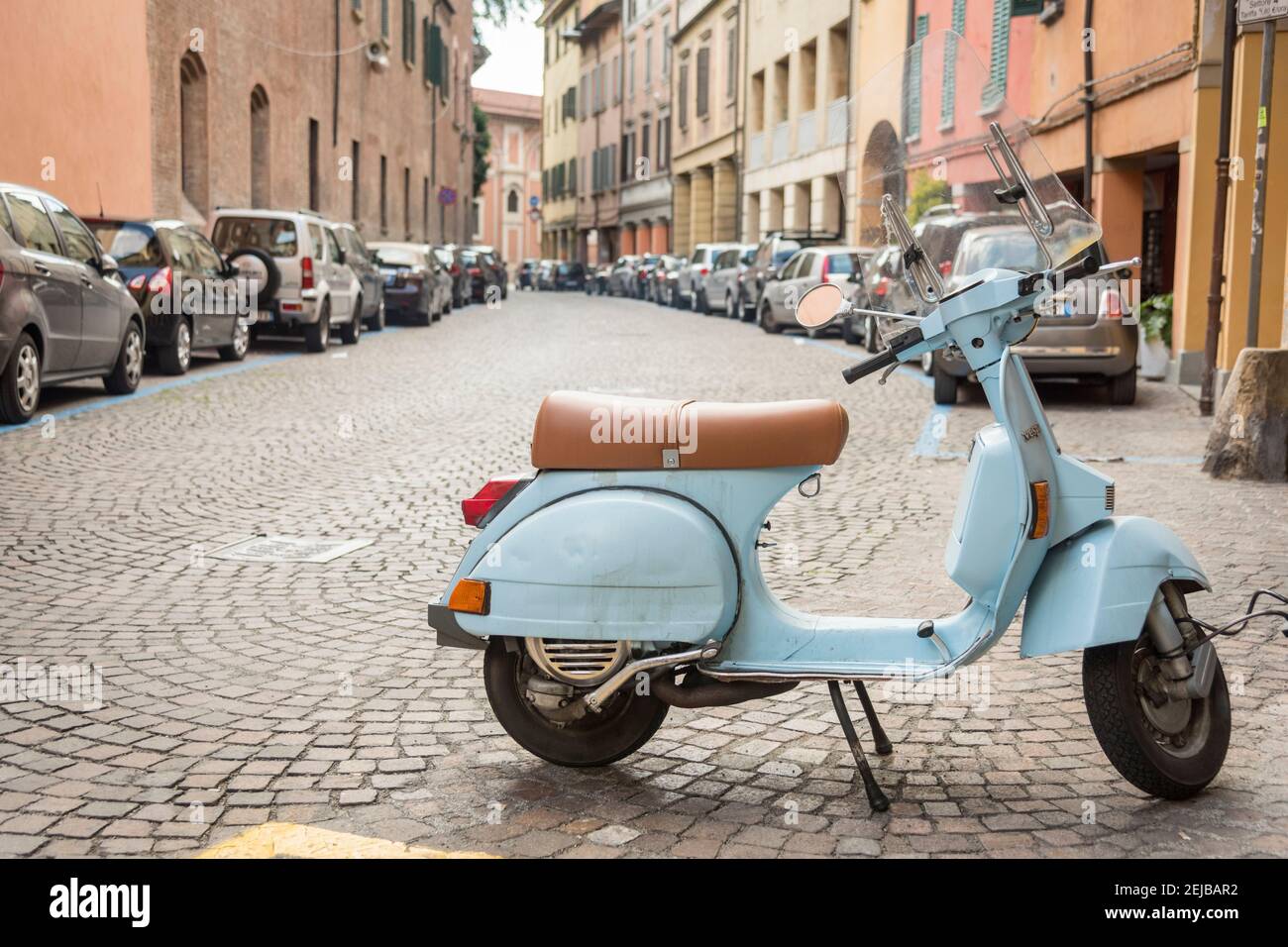 Baby Blue Vespa
