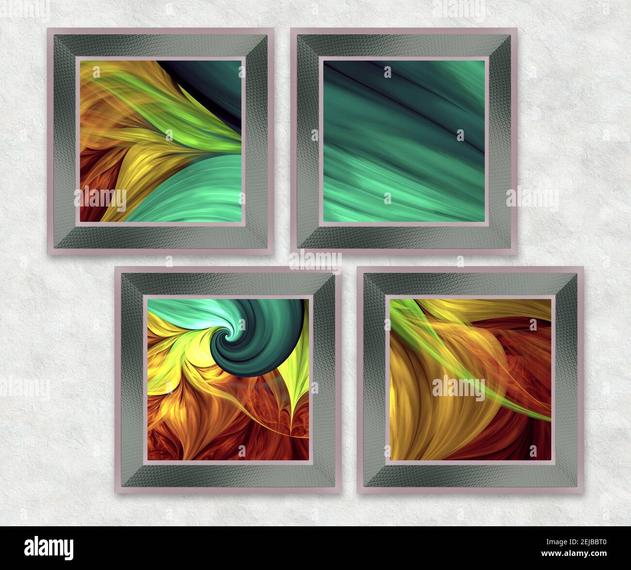 Fractal frames hi-res stock photography and images - Alamy