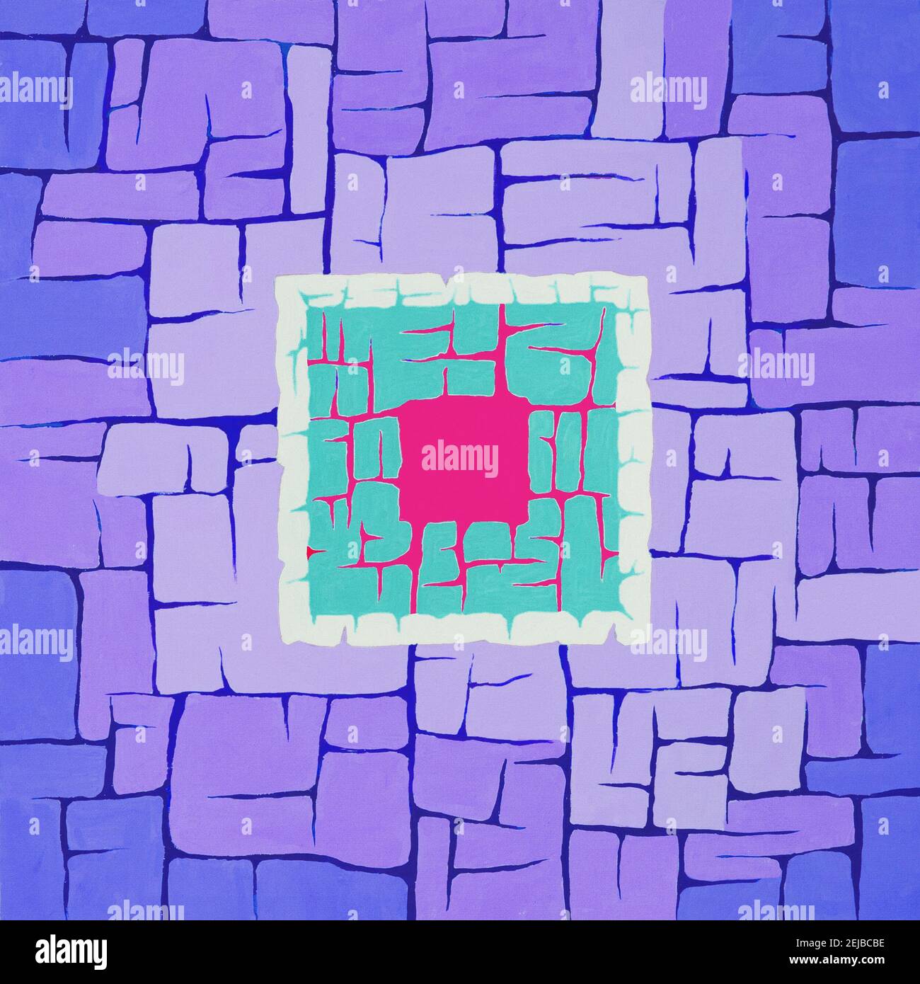 Abstract background with stone texture. Hand drawn illustration Stock ...