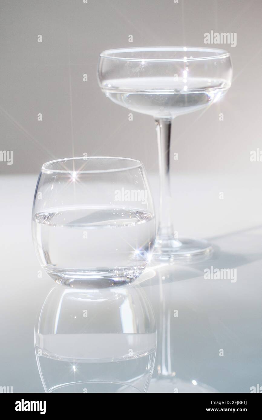 Glasses still mineral water hi-res stock photography and images - Alamy