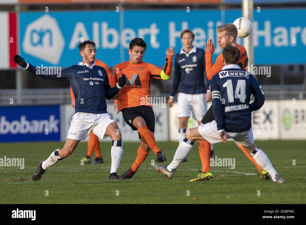 HARDENBERG, 18-01-2020, Stadium Sportpark Boshoek, Dutch Tweede Divisie ...