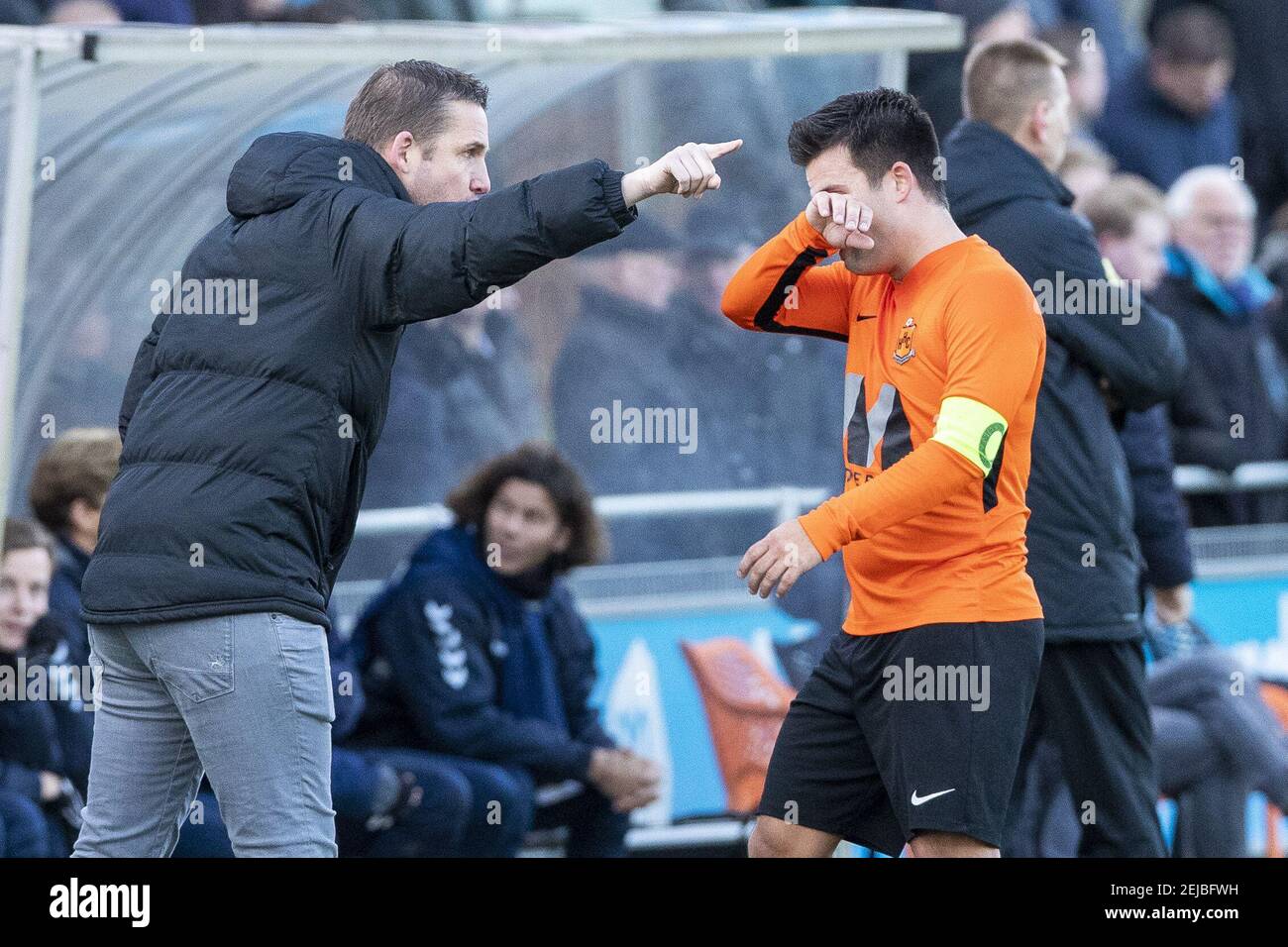 HARDENBERG, 18-01-2020, Stadium Sportpark Boshoek, Dutch Tweede Divisie ...