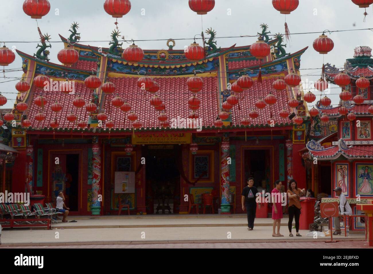 Ahead of the Chinese New Year, residents of Chinese descent put ...