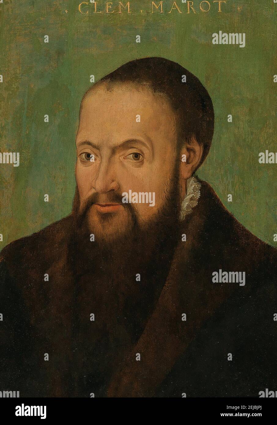 Portrait of the Poet Clément Marot (1496-1544). Museum: PRIVATE ...