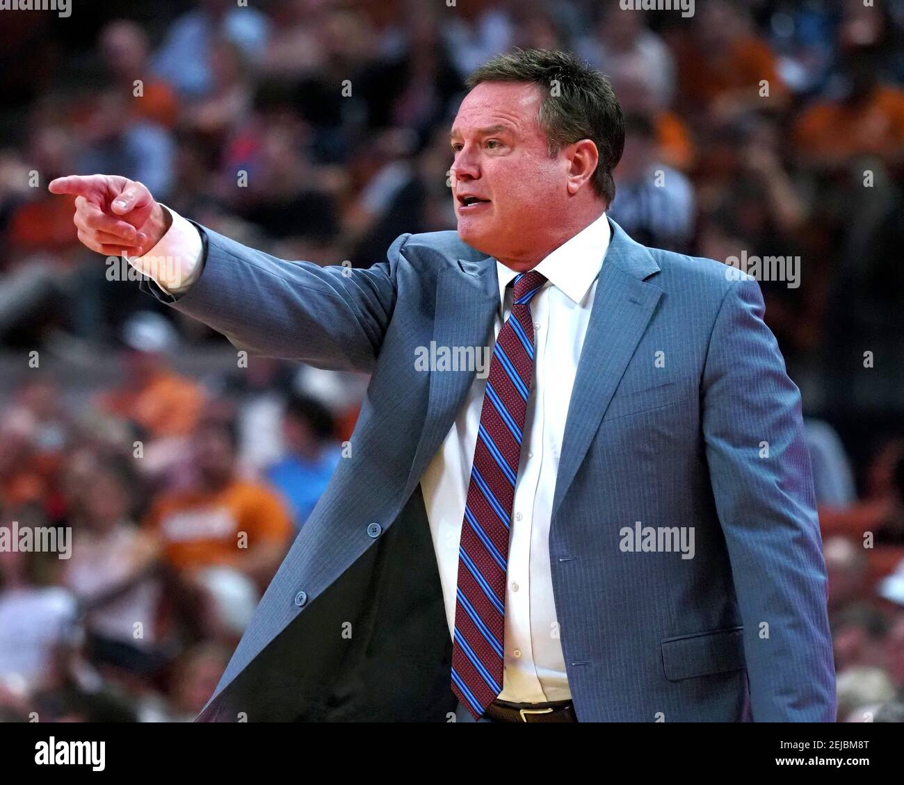 Jan 18, 2020.. Head coach Bruce Weber of the the Kansas Jayhawks in ...