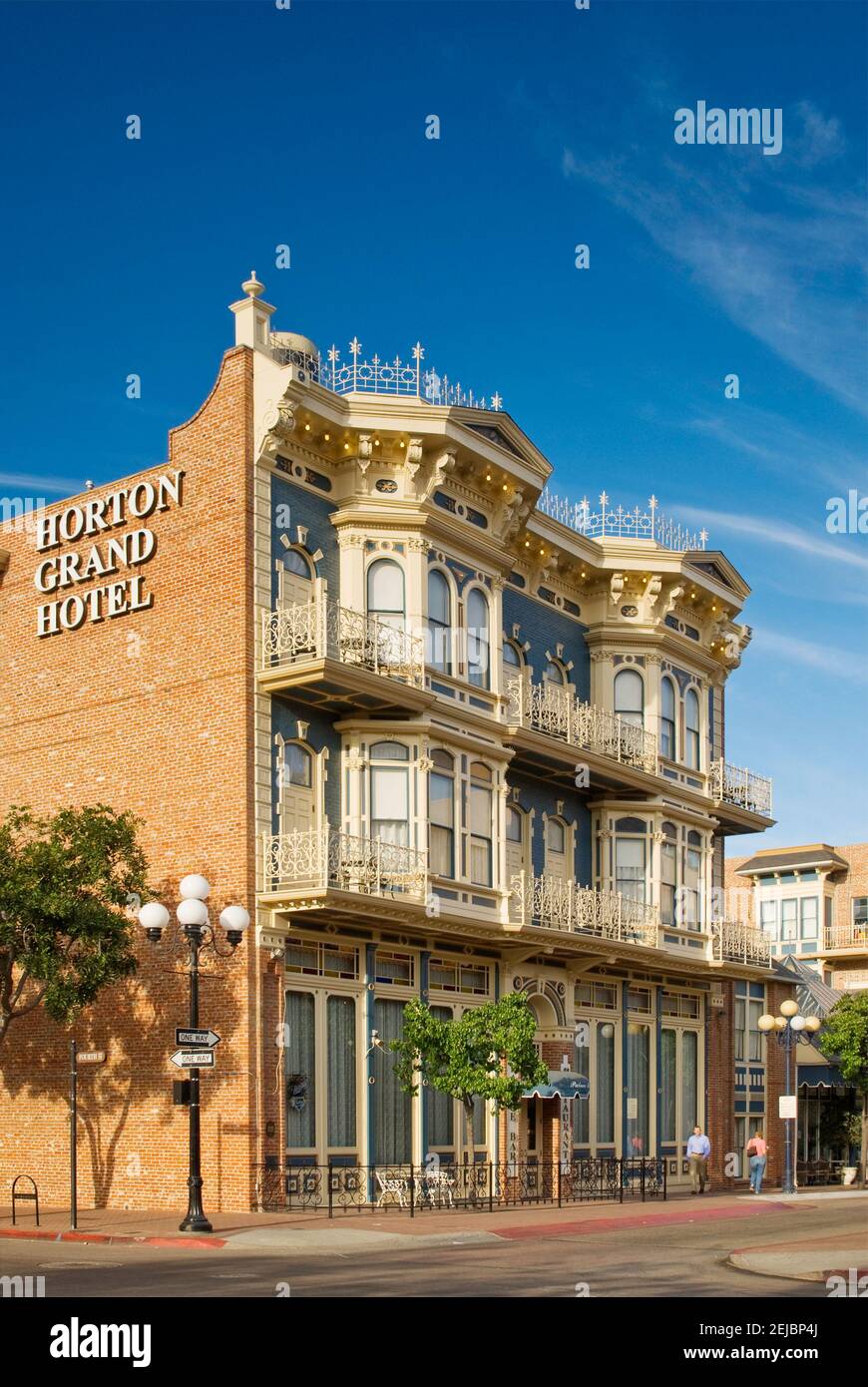 Horton Grand Hotel at Gaslamp Quarter in San Diego, California, USA ...