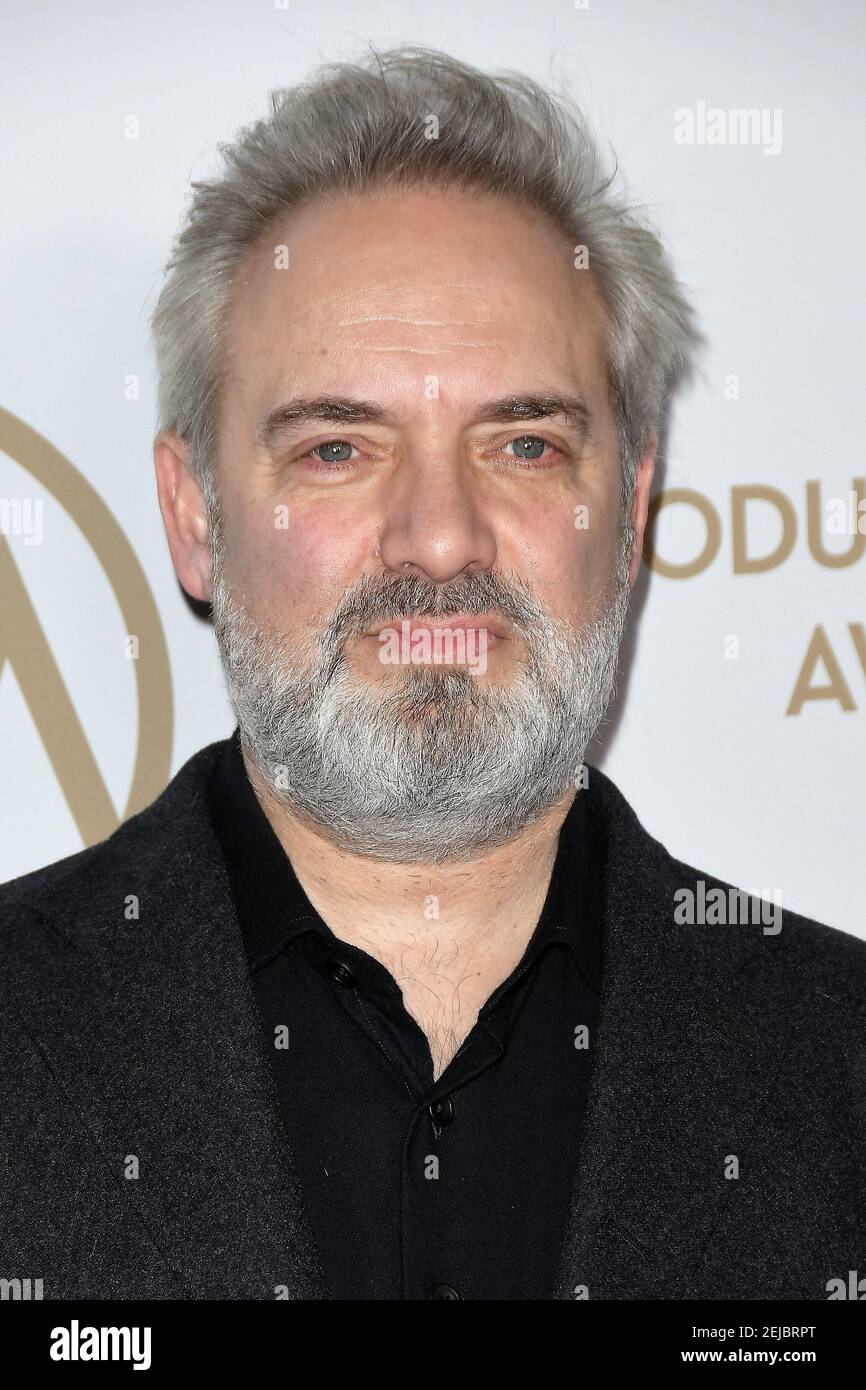 Sam Mendes walks the carpet at the 31th Annual Producers Guild Awards ...