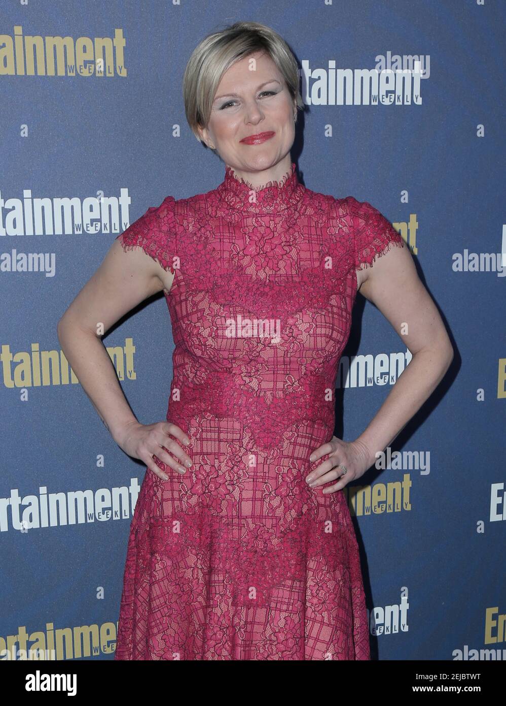 Jennifer Robertson walking the red carpet at Entertainment Weekly’s ...