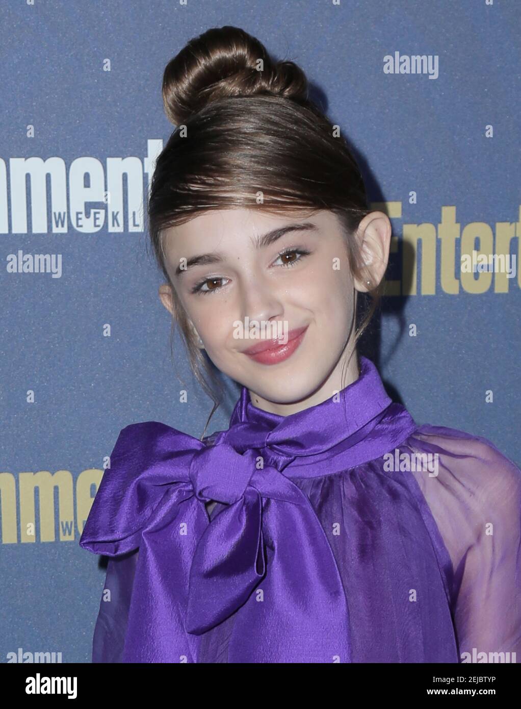 Julia Butters walking the red carpet at Entertainment Weekly’s Official ...