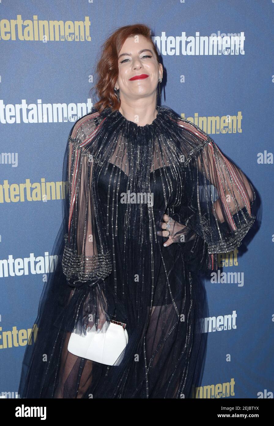 Michelle Pesce walking the red carpet at Entertainment Weekly’s ...