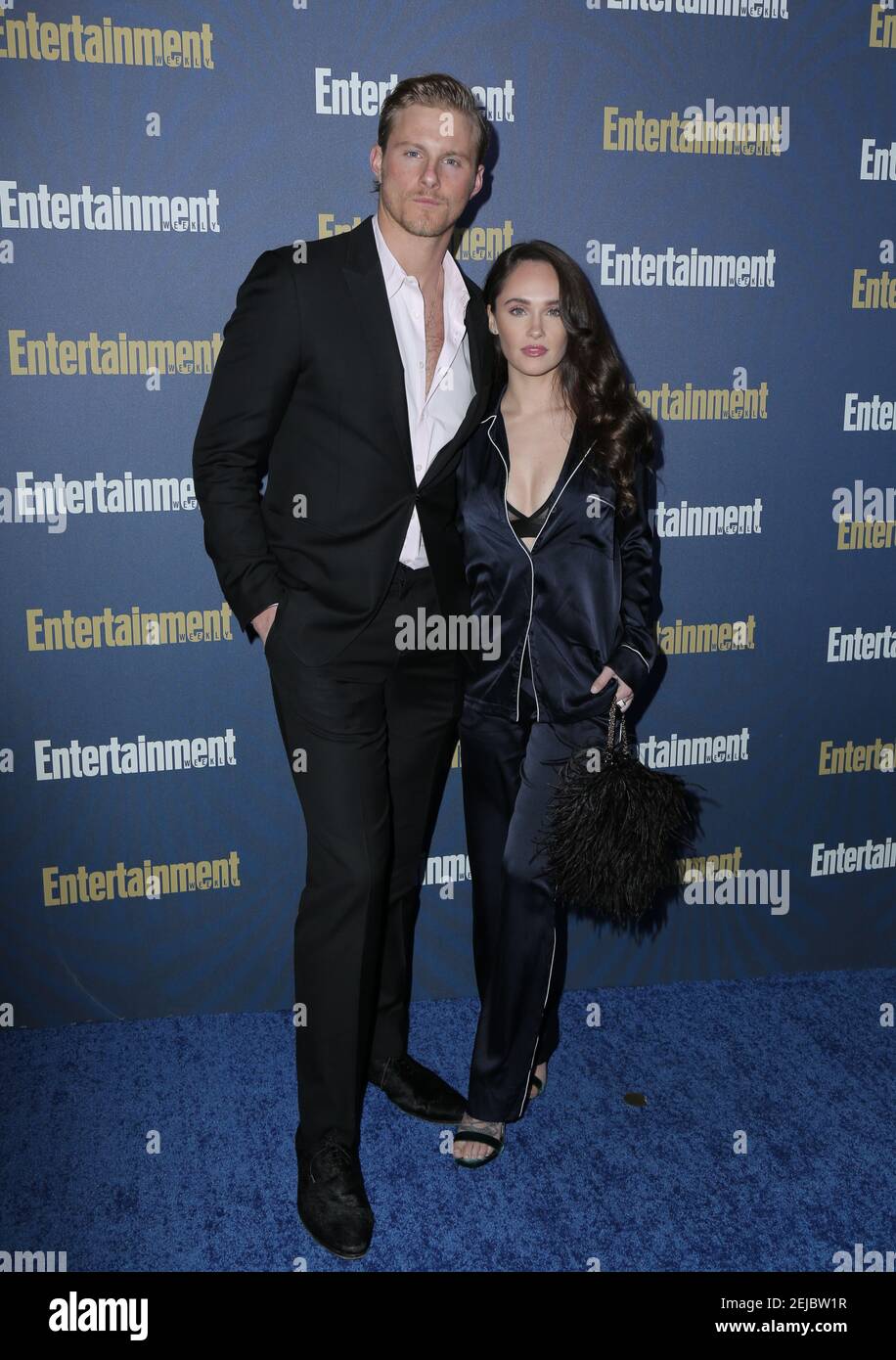 Alexander Ludwig, Kristy Dinsmore walking the red carpet at ...